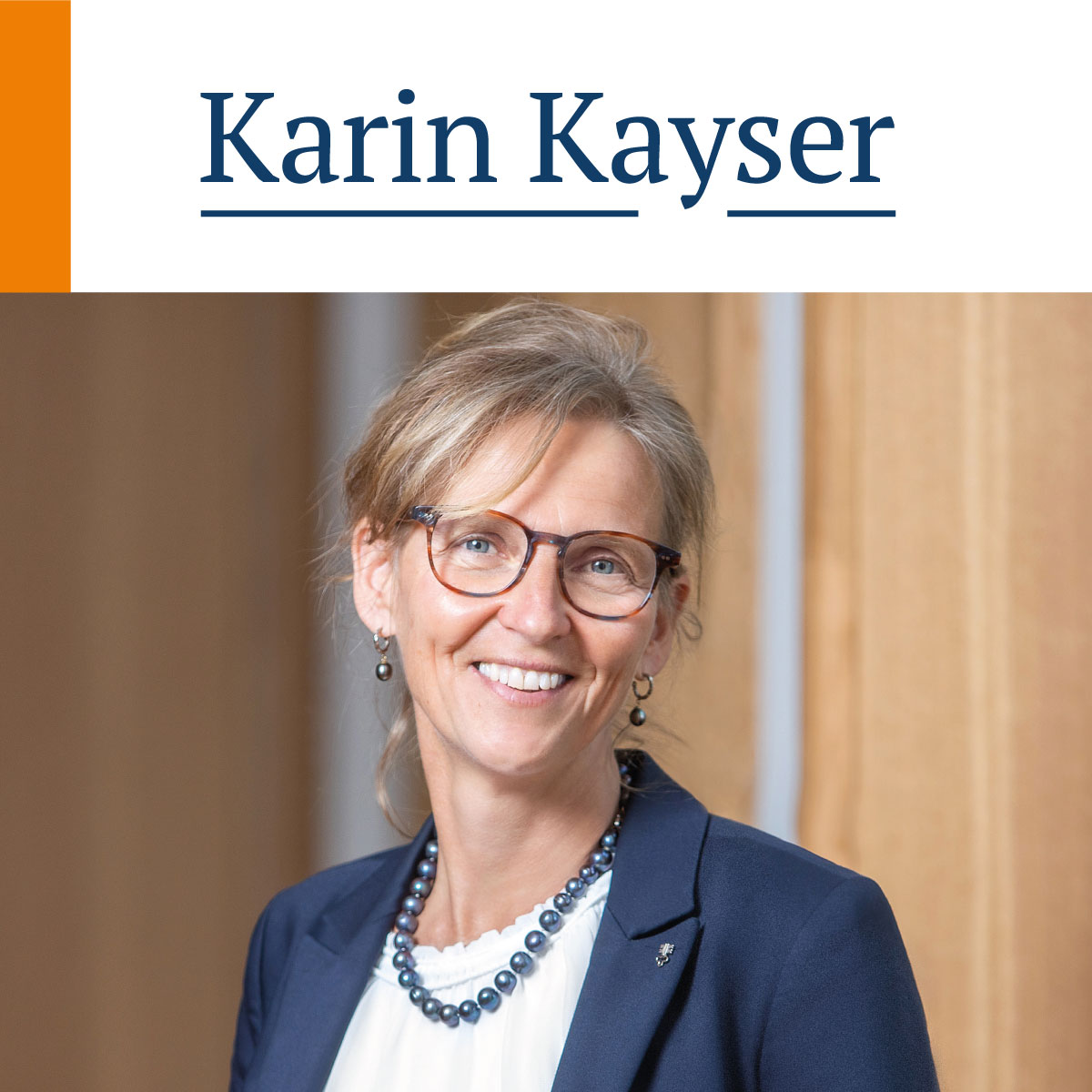 Karin Kayser - Regierungsrätin - Fischerei – Projet Lac